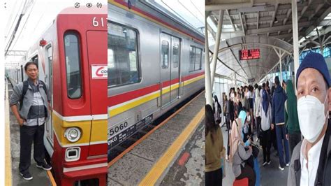 asiknya ke kantor naik kereta commuter line kcl halaman 1