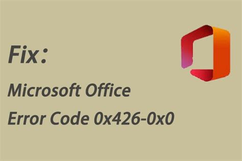 How To Fix Microsoft Office Error Code X X In Windows MiniTool Partition Wizard