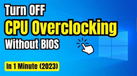 How To Stop Overclocking Cpu Advisorbit