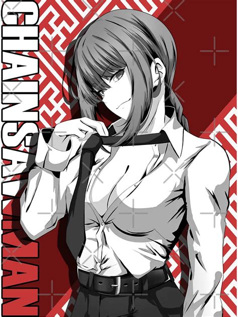 Sexy Cute Makima Csm Sticker For Sale By Abangkejepit Redbubble