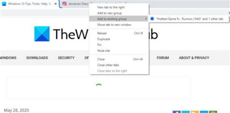 How To Use Tab Groups In Chrome