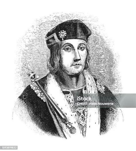 헨리 8세의 초상화 영국 왕 빈티지 인그레이빙 일러스트레이션 15세기에 대한 스톡 벡터 아트 및 기타 이미지 15세기 19세기 19세기 스타일 Istock