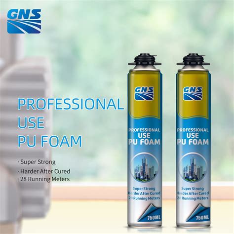 Gns Polyurether Polyol Mdi Polyurethane Glue Pu Foam With Gun Or Straw
