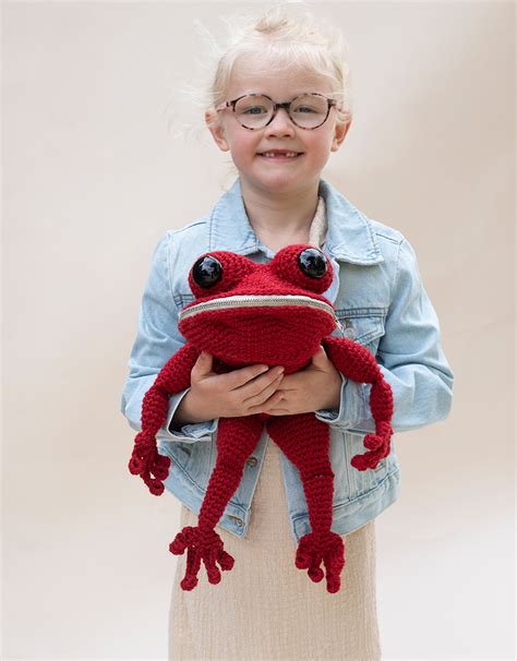 Frog Bag Crochet Pattern Toft
