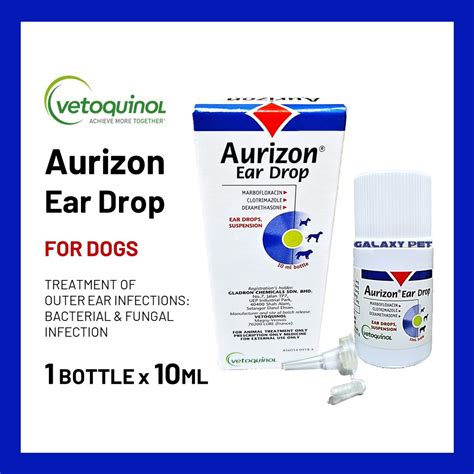 Aurizon Ear Drop For Dogs 10 Mlbottle Exp022027 Shopee Malaysia