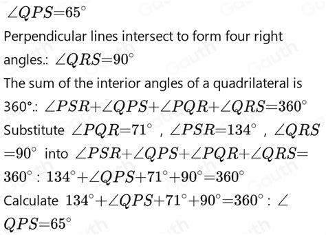 Solved P Q R S Form The Vertices Of A Quadrilateral PQR And RSP Find The