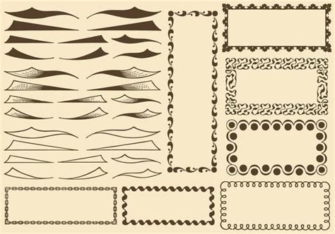 Calligraphy Border Vector Art Icons And Graphics For Free Download