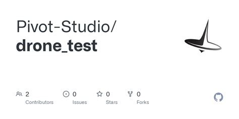 GitHub Pivot Studio Drone Test