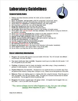 Lab Safety PowerPoint By MrCausey TPT