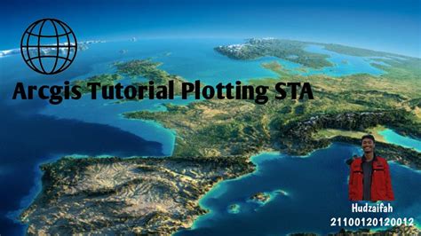 Tutorial Plotting Sta Pada Arcgis Youtube