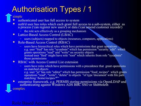Role Based Access Control Ppt