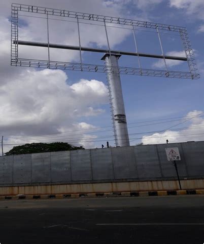 Single Sided Pole Done In DIFFEREENT Site GATWICK ADS