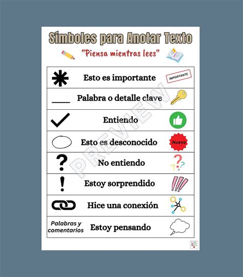 Spanish Annotate The Text Anchor Chart Bilingual Ela Poster Sla