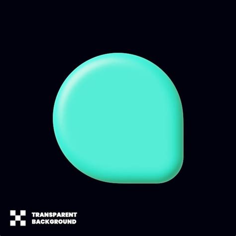 Premium Psd Comment Social Media Icon 3d