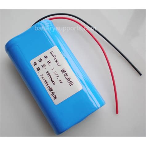 72v 74v 2 18650 2200mah 2s Lithium Ion Li Ion Battery Pack