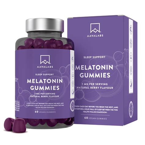 Restful Sleep Support Melatonin Gummies Aavalabs