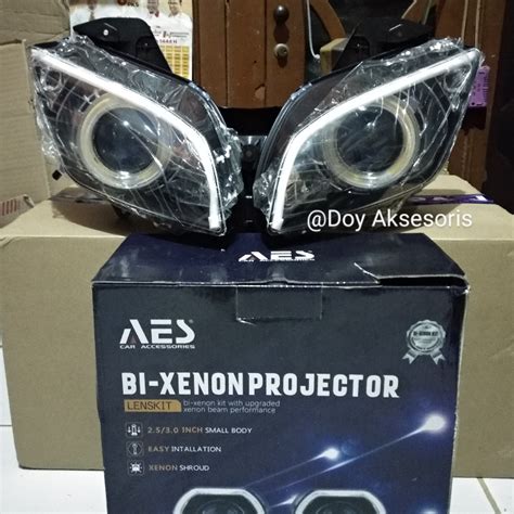 Jual Paket Projector Projie Hid Aes R15 Alis Plus Reflektor Lampu Depan
