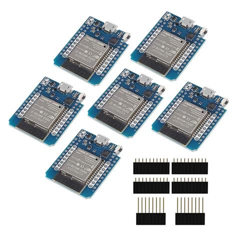 6 Pz D1 Mini Nodemcu Esp32 Esp Wroom 32 Wlan Scheda Di Sviluppo Wifi