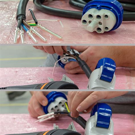 Assembleren Van Laadkabels Voor Elektrische Voertuigen De Betho