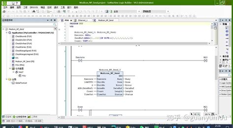 8种plc自定义协议串口通信发送数据标准化编程功能块使用讲解 知乎