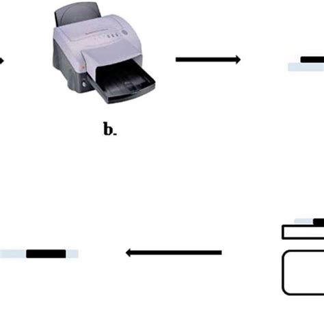 A Typical Microfluidic Paper Based Analytical Device Setup A