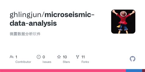 Github Ghlingjunmicroseismic Data Analysis 微震数据分析软件