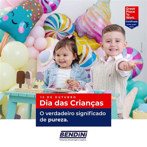 Ser Criança é Mágico Bendini Logística