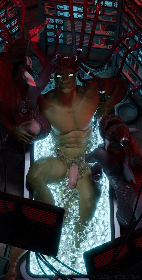 Rule Abs Absurd Res Anthro Bathtub Black Hair Can Container Electronics Fingers Flaccid