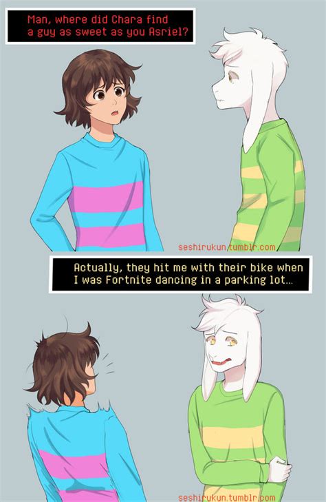 Undertale Comic How Chara Met Asriel By Atomicheartlight On Deviantart
