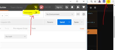 postman mac app interceptor
