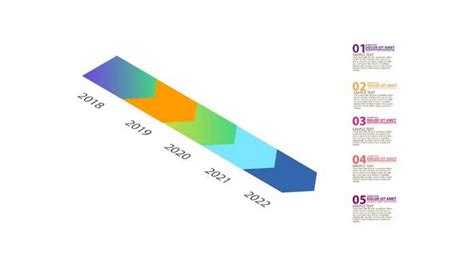 Vibrant Bar Graph Featuring Color Coded Numbers Powerpoint Template