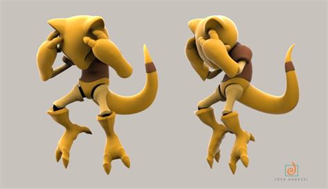 Artstation Pokemon Fanart Abra