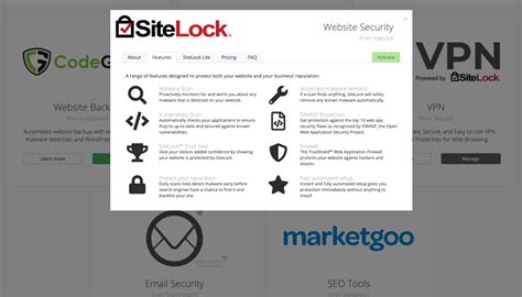 SiteLock Apps And Integrations WHMCS