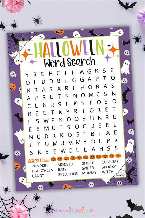 Easy Halloween Word Search Free Halloween Word Search Printables