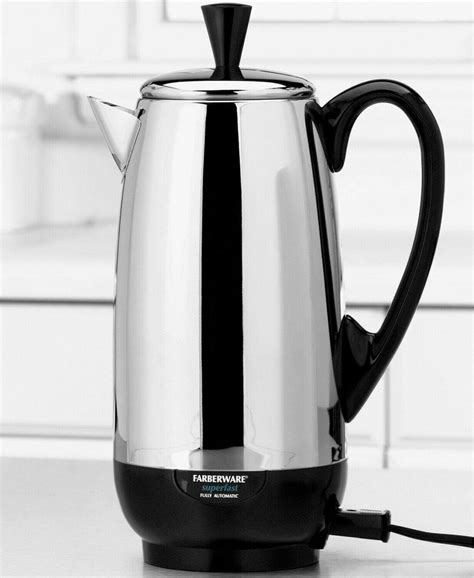 Farberware Percolator Warranty Electric Coffee Pot Heating Element Bed