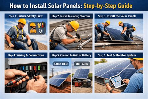 How To Install Solar Panels Step By Step Guide 2026