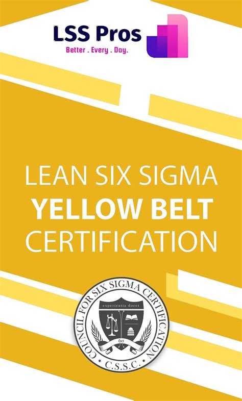 Lean Six Sigma Yellow Belt Course Leansigmaai