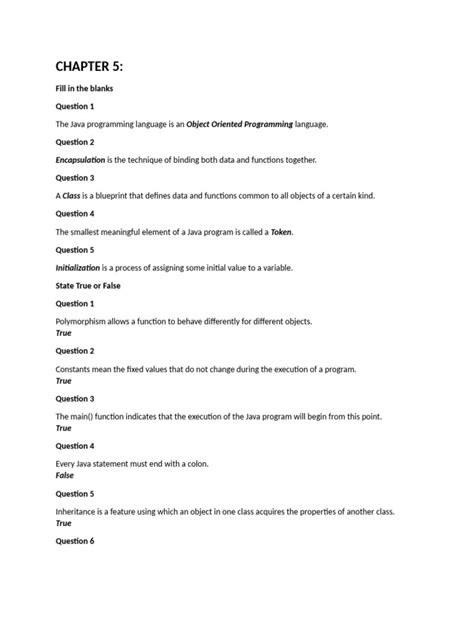 Chapter 5computer Pdf Object Oriented Programming Variable Computer Science