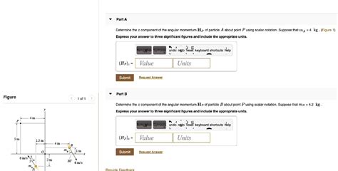 Solved Part A Determine The Z Component Of The Angular Momentum Hp Of