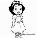 Snow White Coloring Pages Free And Printable