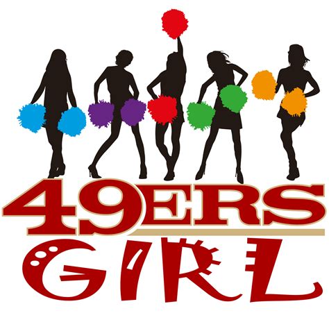 San Francisco 49ers Girl Nfl Svg San Francisco 49ers Svg N Inspire