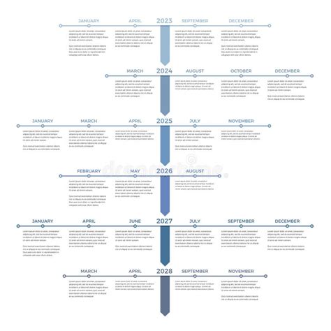 Vertical Timeline Infographics Stock Vector Illustration Of Diagram