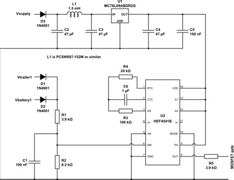 Help Me Evaluate This Time Delay Circuit Electrical Engineering Stack