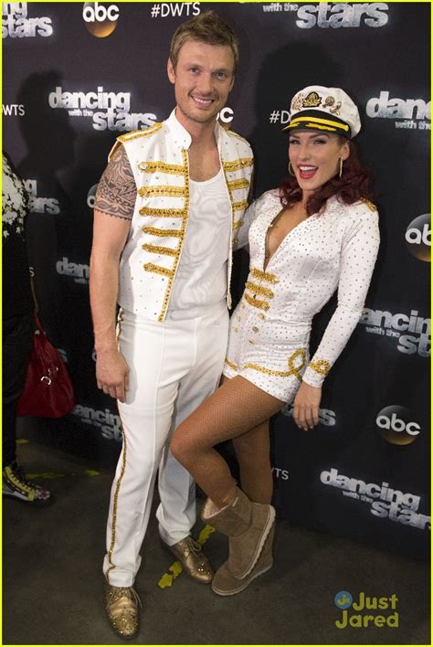 Nick Carter Totally Sweeped Sharna Burgess Off Her Feet On Dancing
