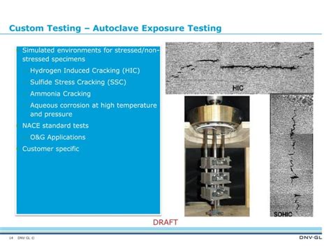Materials Corrosion And Flow Assurance Services Ppt
