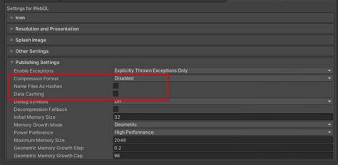 Build Webgl In Linux Unity 2022 Error Cs0103 The Name Caching Does Not Exist In The Current