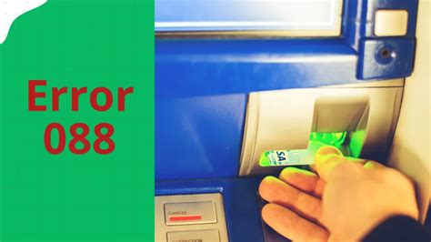 How To Fix SBI ATM Transaction Error Code 088 Just Start Investing