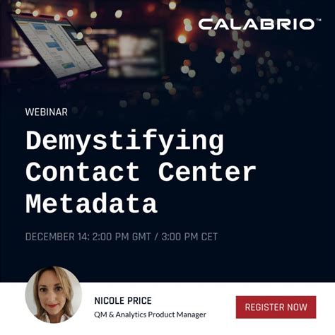 demystifying metadata calabrio inc