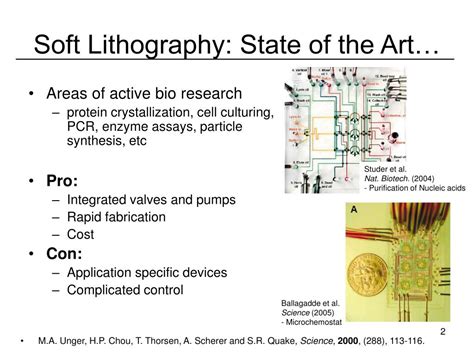 Ppt Programmable Microfluidics Using Soft Lithography Powerpoint