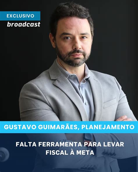 Nosso Secretário Executivo Gustavo Guimarães Fala De Política Fiscal Metas E Dos Desafios Da